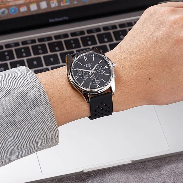 Breathable silicone watch strap men's magnetic buckle bracelet women's ...