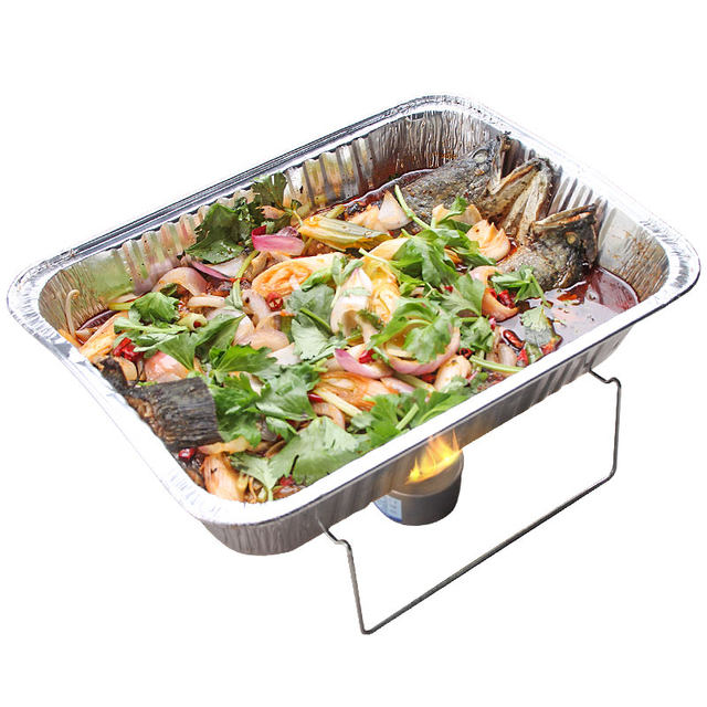 One -time grilled fish takeaway box can heal long square grilled fish ...