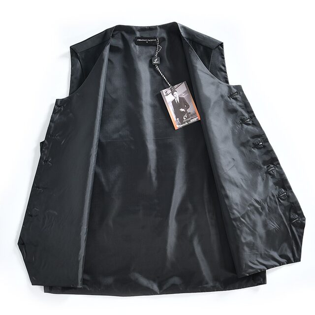 Autumn and winter men's business leisure shoulder vest formation vest
