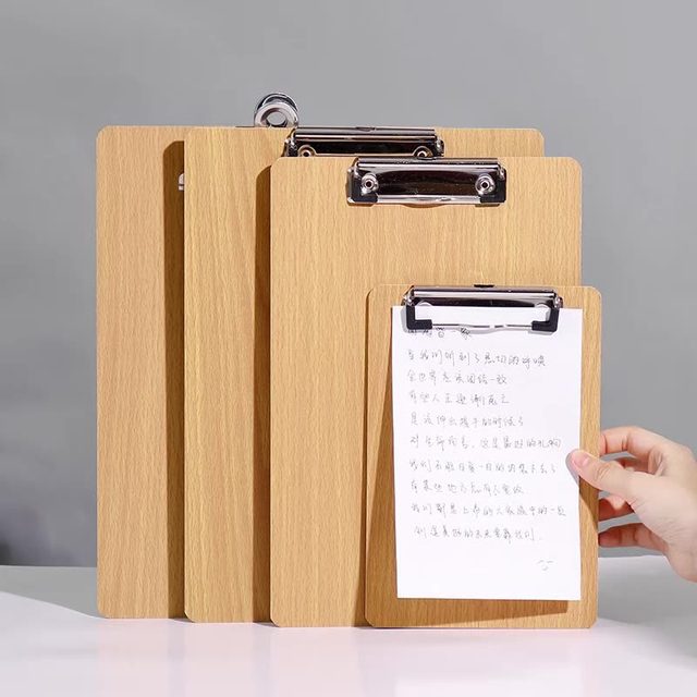 Wooden board clip writing board butterfly clip hook file butterfly clip ...