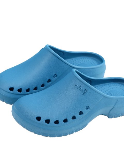 Operating room Slipper Female Men's Anti -Smooth Patioid Cave Shoes ...