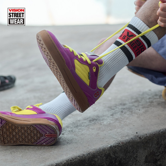 Vision official Savvy American street retro bread shoes sports men's ...