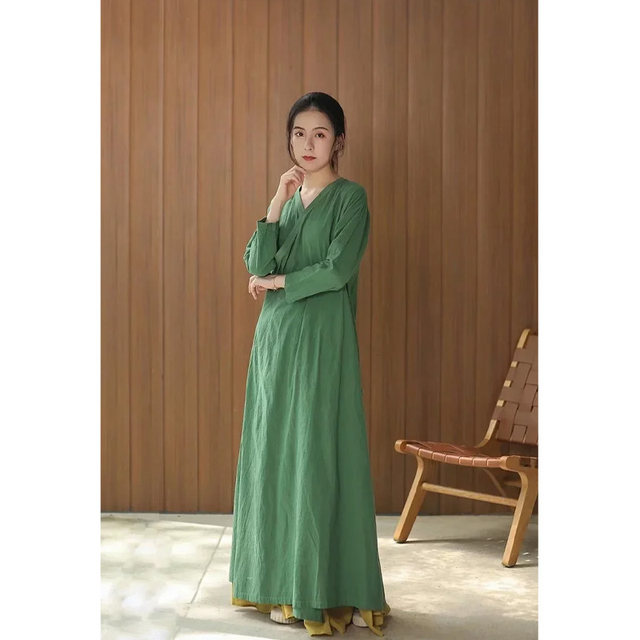 Long model with Hanfu original design Chinese style [30 branches] dress ...