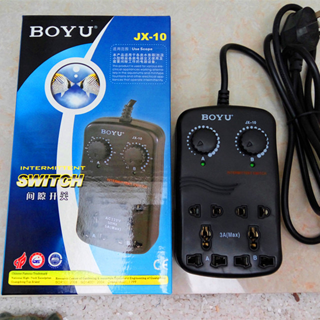 Boyu JX10 intermittent switch timer fish tank timer switch socket ...