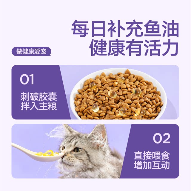 Odin fish oil for dogs and cats, anti-omega3 hair loss for dogs, deep ...