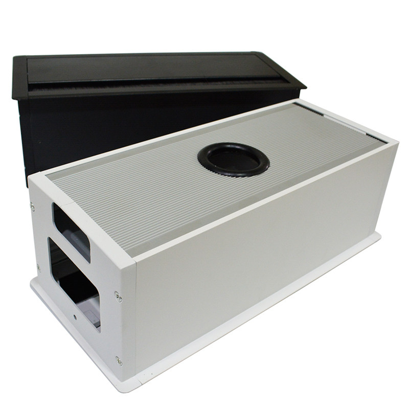 Office Desk Wire Routing Box - Cable Management Cover for Conference ...