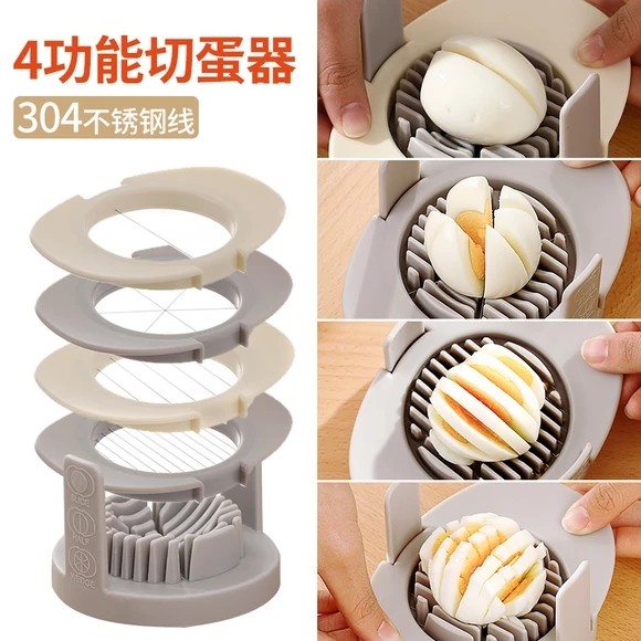 Egg-cutting artifact, stainless steel egg cutter, wire splitting and ...