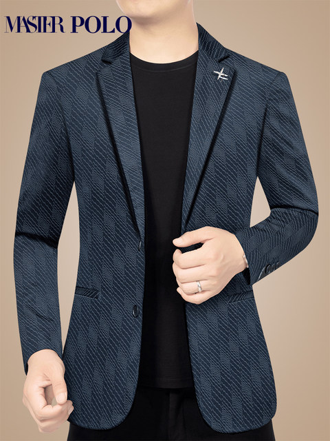 Paul 2025 Spring and Autumn New Business Suit Middle-aged Daddy Wear ...