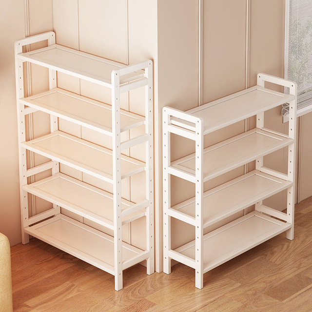 Simple small bookcase shelf with wall, house multi-layer floor-standing ...