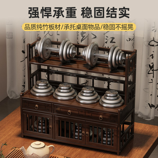 Desktop Bogu rack teacup rack tea set shelf rack teapot rack tea shelf ...