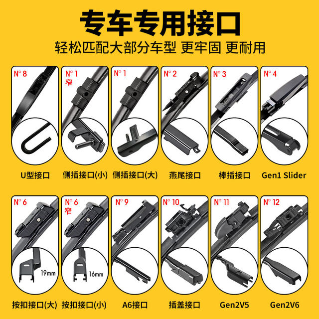 Valeo SWF Wipers Ford New Mondeo Sharp Maverick Sharp Fox Classic ...