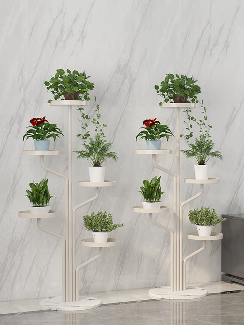 Flower stand living room floor -on -floor balcony room indoor fleshy ...