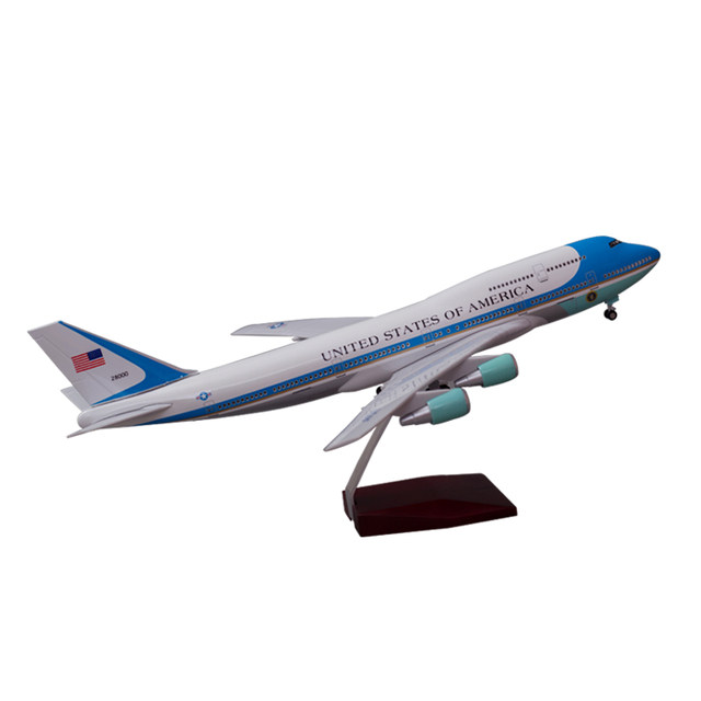 Boeing 747 aircraft model voice-activated lights with wheels China Air ...