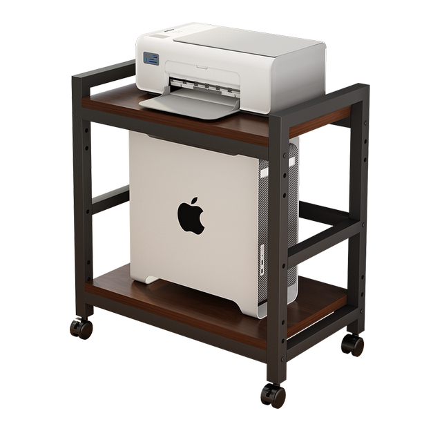 Office main chassis printer rack integrated storage rack floor-standing ...