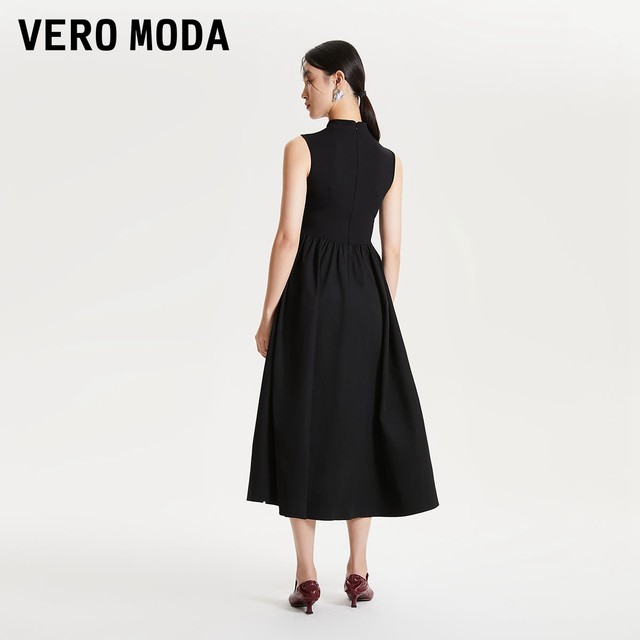 Veromoda dress female 2024 autumn and winter new new Chinese elegant commuting and stand -in ...