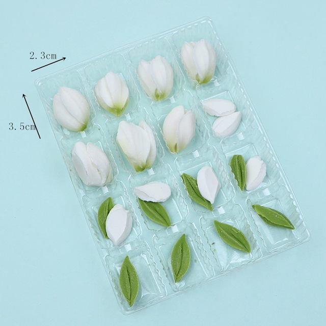 Cake decoration accessories chocolate insert scraper flower tulip ...