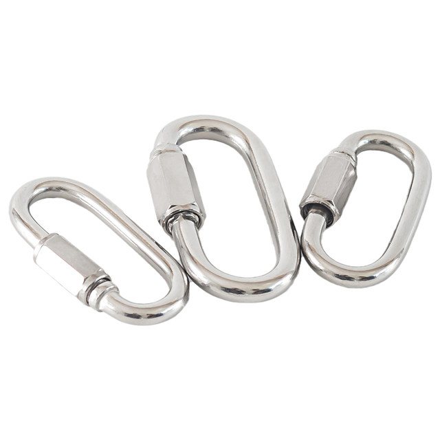 304/316 stainless steel quick ring load-bearing mountaineering buckle ...