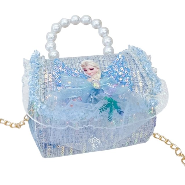 Bag girl cute little girl Princess Elsa Frozen Queen Handbag Aisha's ...