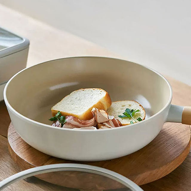 Neoflam South Korea imported soup pot wok Fika pan frying pan ceramic non-stick induction cooker ...