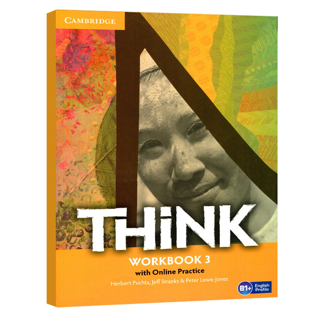 Original CambridgeThink3 level student book + workbook think thinking ...