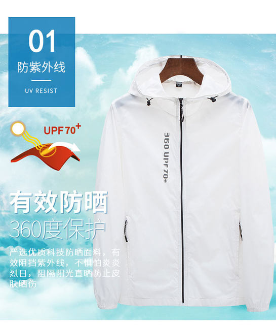 UPF70 professional ice silk sun protection clothing for men and women ...