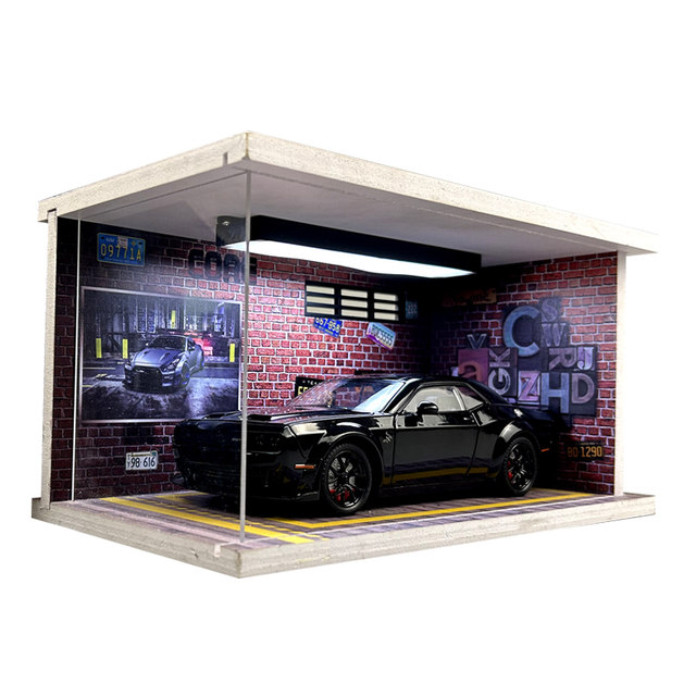 Hellcat SRT alloy sports car American Dodge muscle car simulation ...