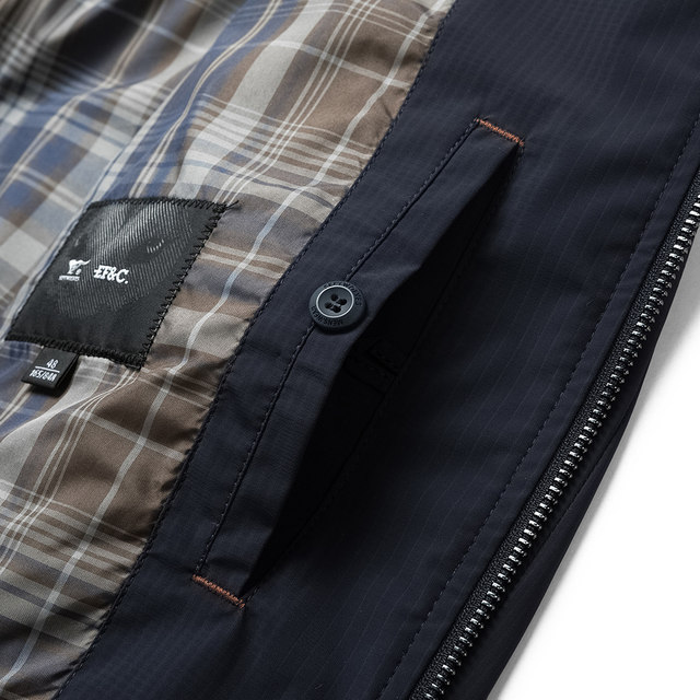 Septwolves Jacket Men's 2024 Spring New Windproof Stand Collar Jacket ...