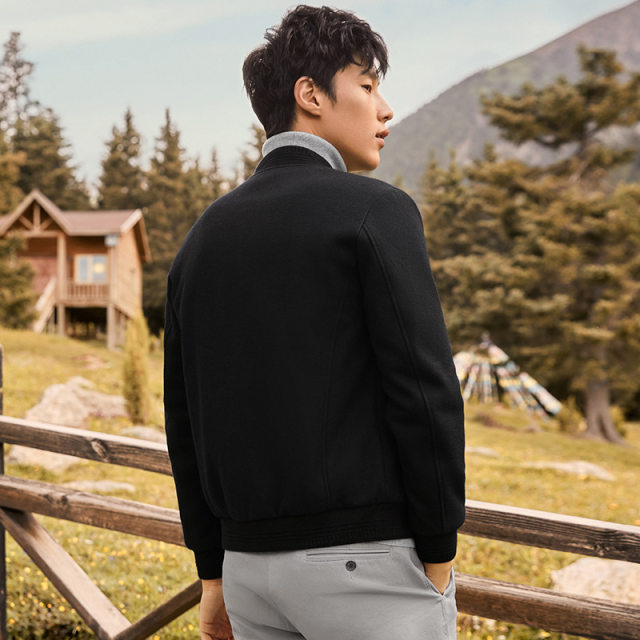 Septwolves Jacket 2024 Autumn and Winter New Men's Middle-aged Loose ...