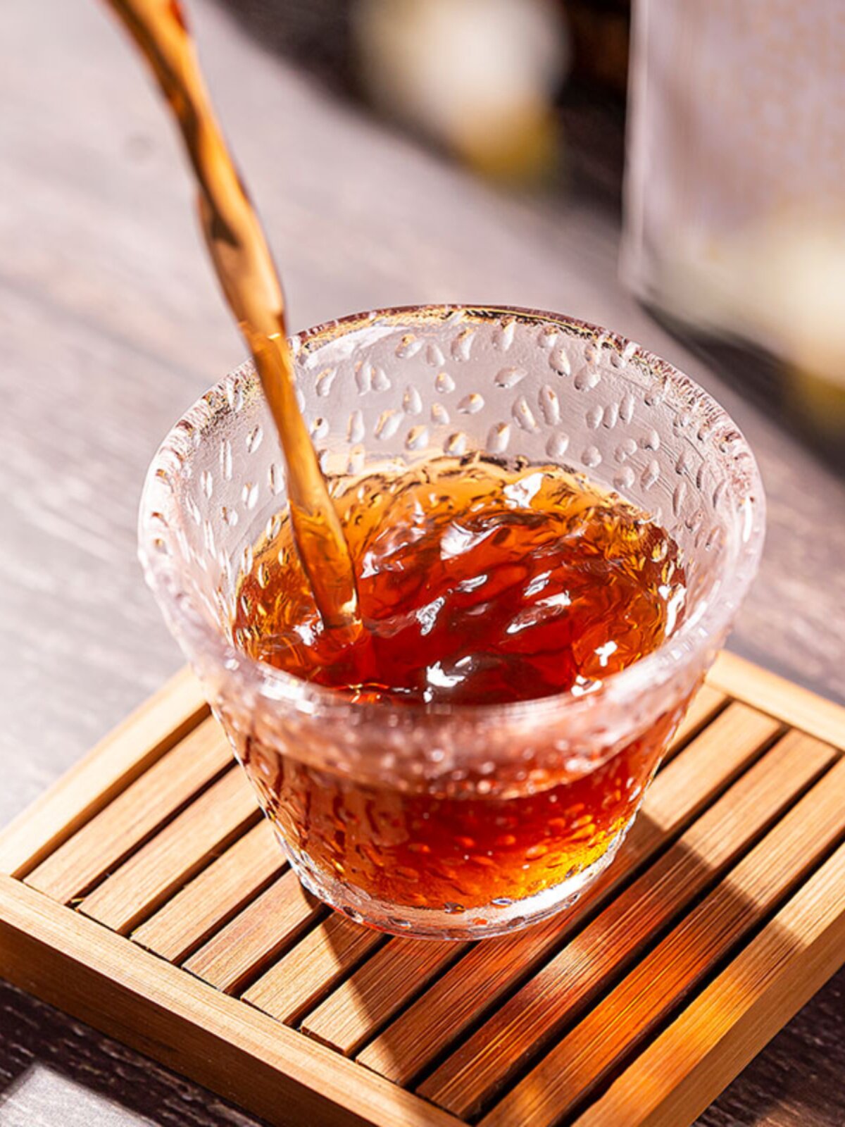 Yunnan Pu'er Tea 7581 Brick Tea 4-Pack 250g - Chá Chinês