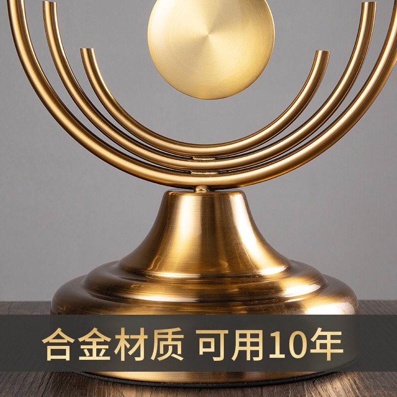 Nash Light Luxury Table Clock - European Style Pendulum Clock