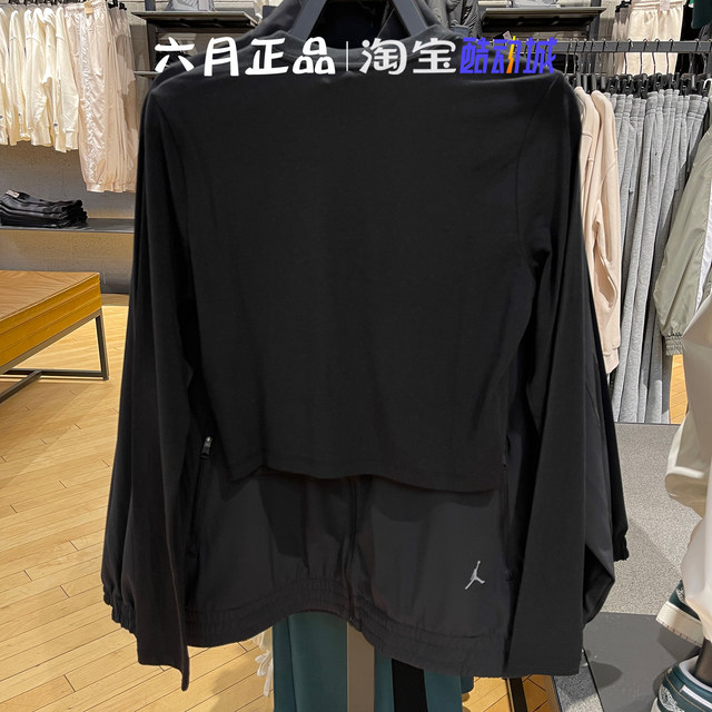 Authentic NIKE women's lightweight small hook embroidered pullover ...