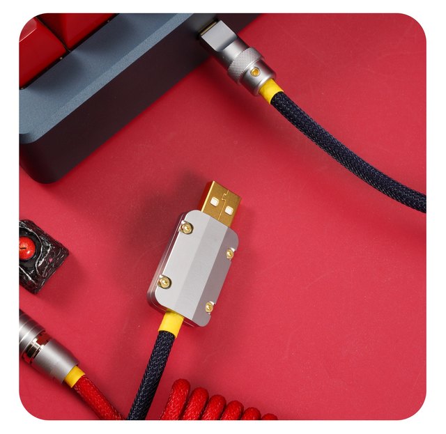 GeekCable handmade customized computer mechanical keyboard data cable ...