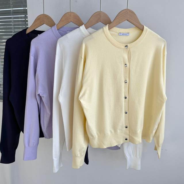 Miscible autumn and winter knitted cardigan loose and comfortable ...