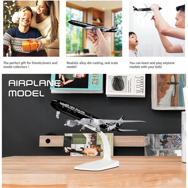 Static alloy simulation passenger aircraft model Boeing 787747 Air ...