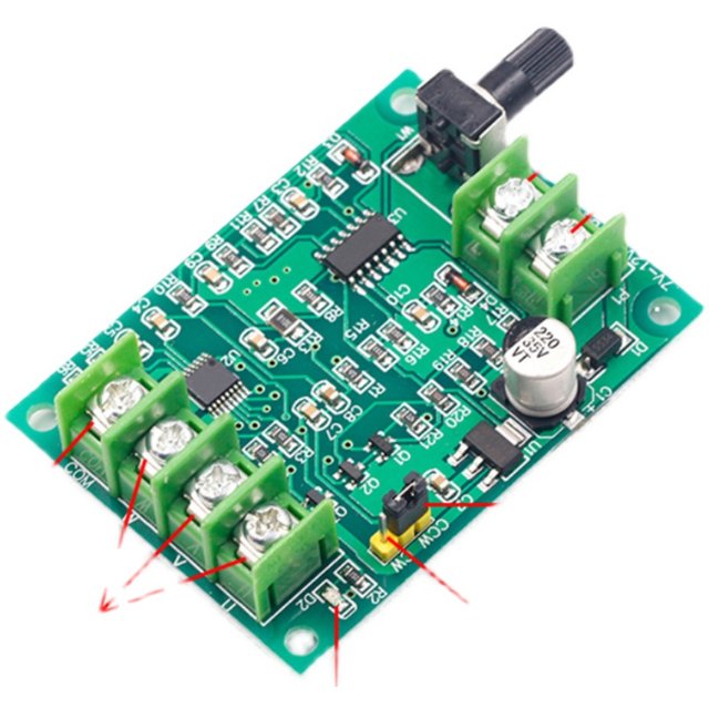 Brushless DC motor drive board speed control board optical drive hard ...