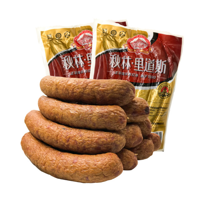 Qiulin Ridous Red Sausage Authentic Harbin Northeast Specialty Charcoal ...