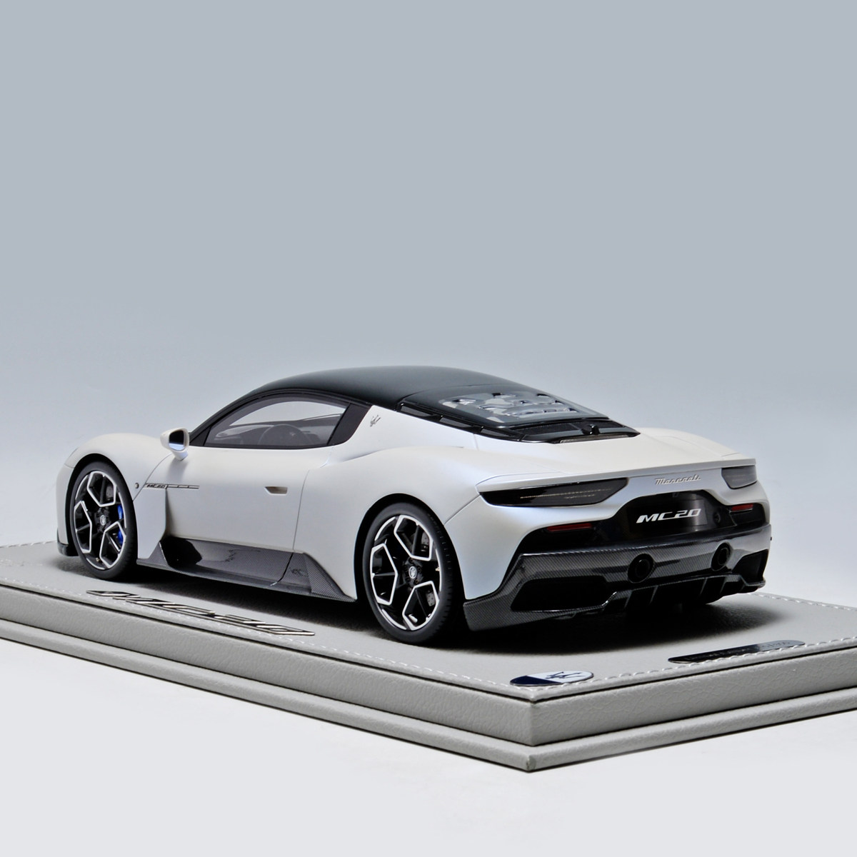 BBR1:18 Maserati MC20 limited edition matte gradient simulation resin ...