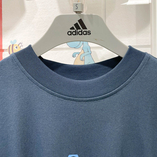 Adidas men's clothing 2024 summer new basketball pure cotton sports ...