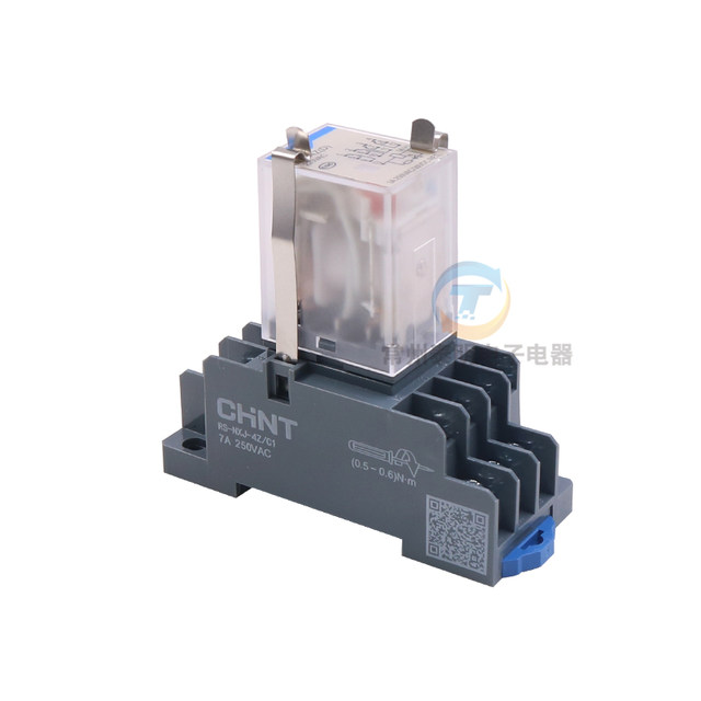 Chint small intermediate electromagnetic relay NXJ-2Z1 3Z 4Z 220V DC24V with light 8 feet MY4NJ