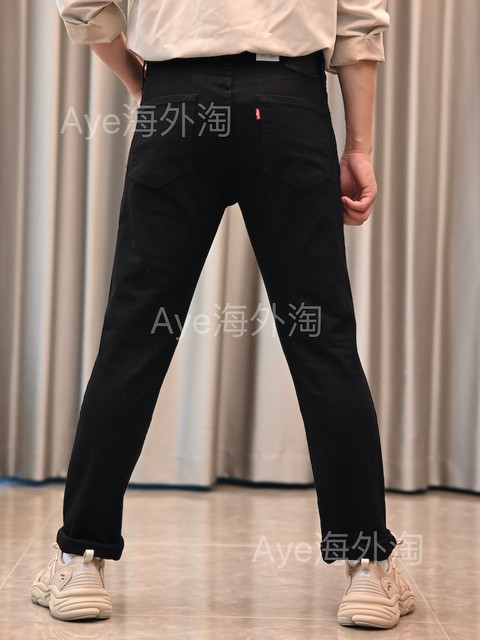 Spot Levi's/Levis Men's 511 Black Slim Narrow Jeans Autumn and Winter ...
