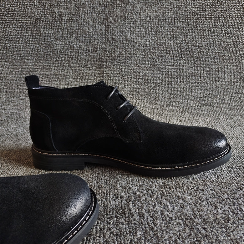 Counter genuine broken code new leather men's shoes lace the flat ...