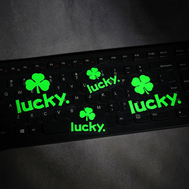 Tetana Cycling LUCK Lucky grass car scratch scratch scratch sticker ...