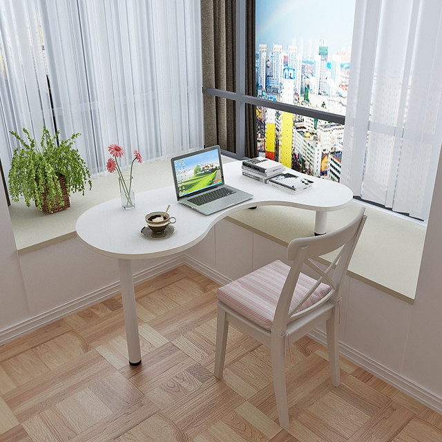 Floating window computer desk bedroom balcony table window sill home ...