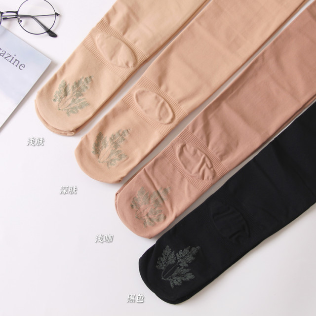 Spring and Autumn Medium Thick Stockings Women's Mugwort Stockings ...