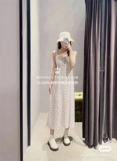 Special offer MOUSSY purchasing agent 23 summer suspender long dress ...