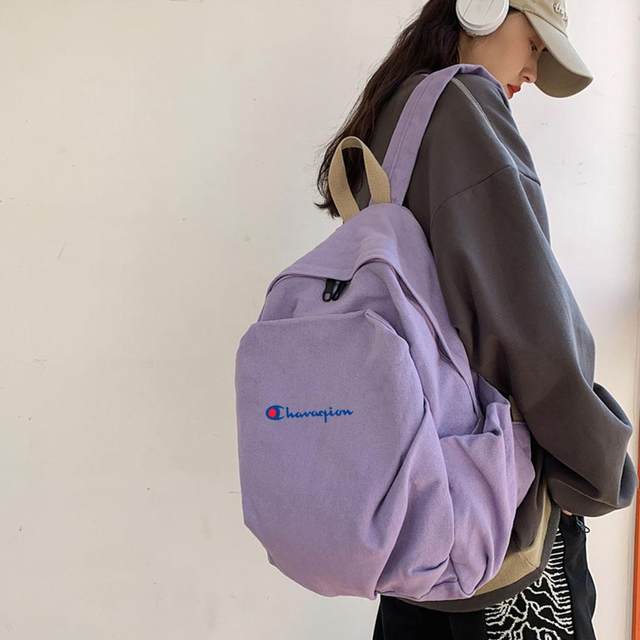 Champions Tide retro backpack Simple capacity Backpack Travel Outdoor ...