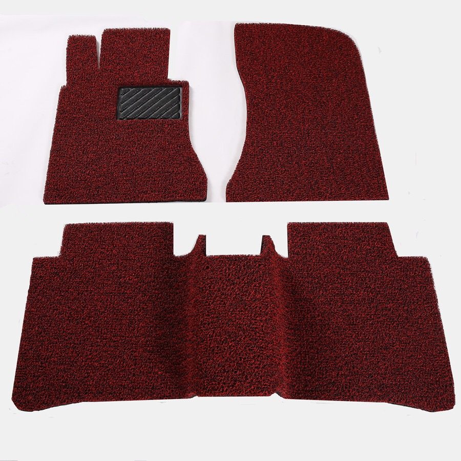 Tapis de sol pour voiture BMW en PVC - Ensemble universel 3 pièces