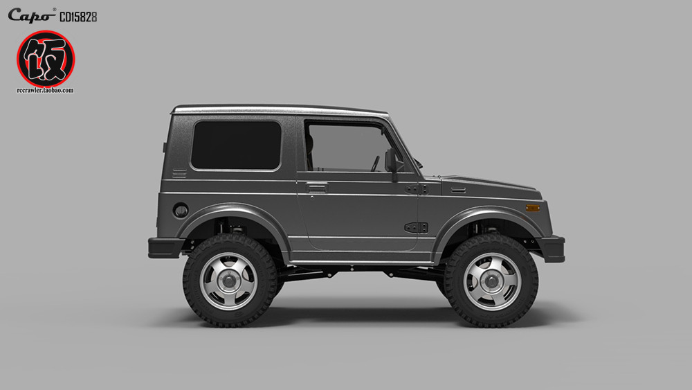 Capo samurai sixer1 1/6 jimny savaşçı simülasyon tırmanma arabası ...