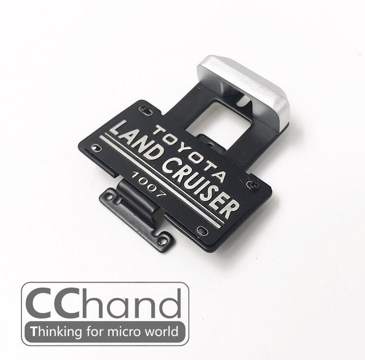 CChand RC4WD G2 FJ40 金属后牌照板（可发光）带灯-淘宝网