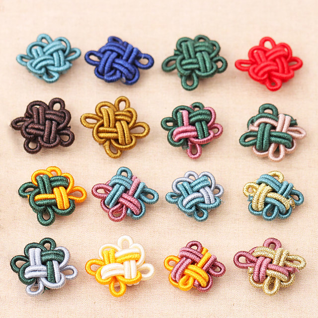 Wire winding auspicious knot accessories ethnic style Chinese knot ...